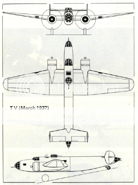 Early Drawings to Fokker T.V