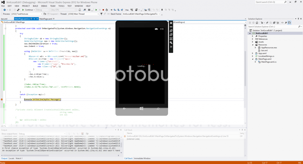 Editing Xml File In C Wp8 Stack Overflow