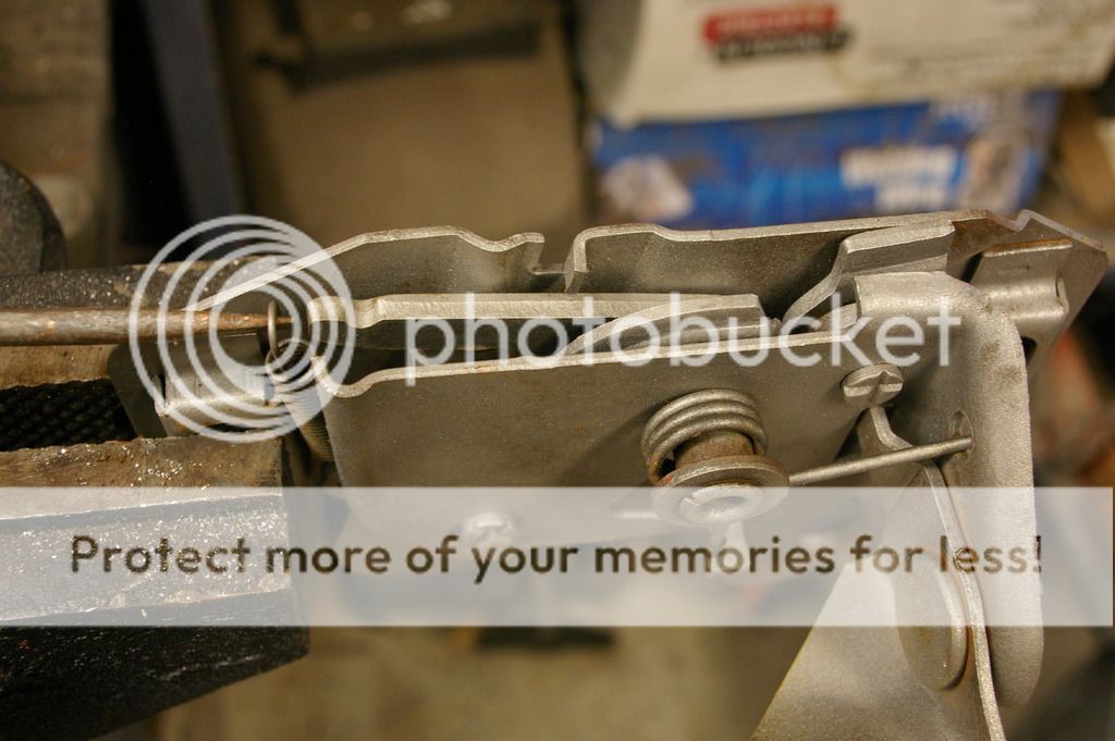 67 bonnet release cable modification - Mustang Tech